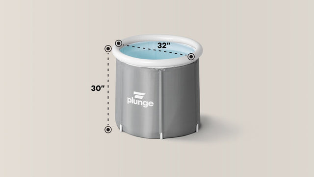 Plunge Pop-Up | Portable Ice Bath Barrel With Chiller