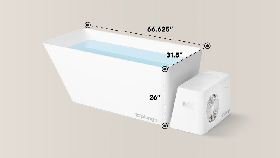 Cold Plunge Tub | #1 Home Ice Bath | Easy Installation