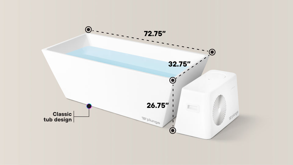 Cold Plunge Tub | #1 Home Ice Bath | Easy Installation