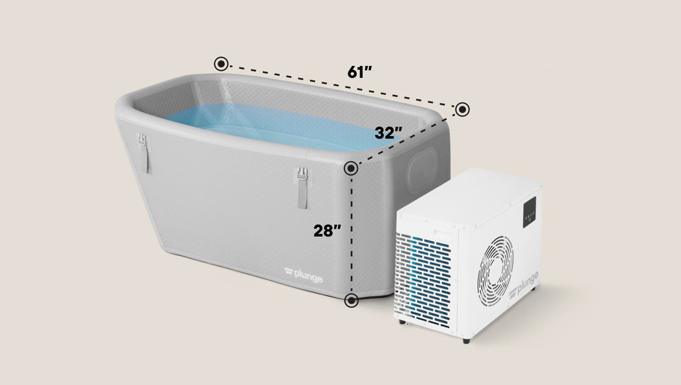 Plunge Air | Inflatable Cold Plunge With Chiller