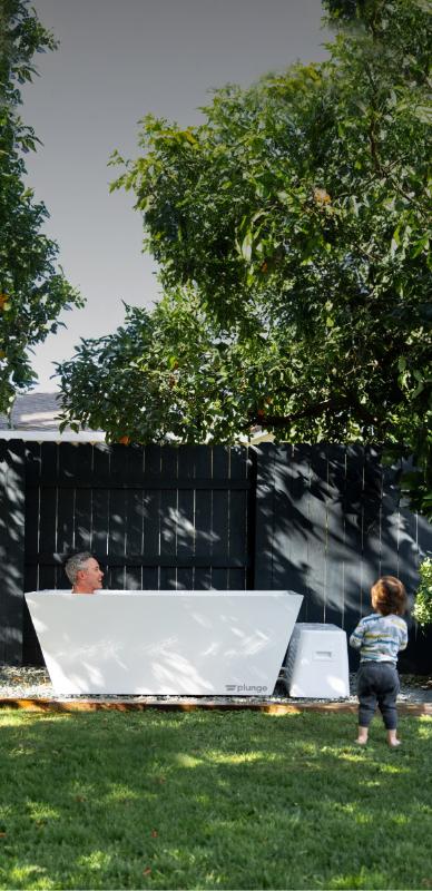 Plunge Pod | Upright Cold Plunge Tub for Indoors or Outdoors