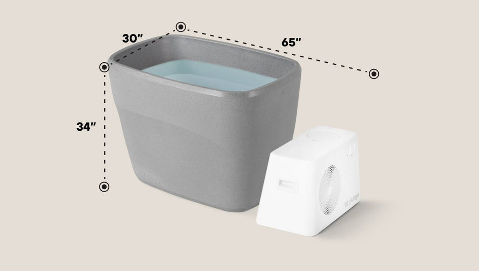 Plunge Pod | Upright Cold Plunge Tub for Indoors or Outdoors
