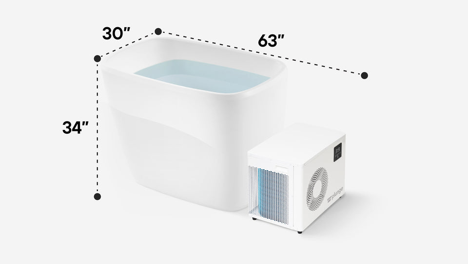 Plunge Pod | Upright Cold Plunge Tub for Indoors or Outdoors