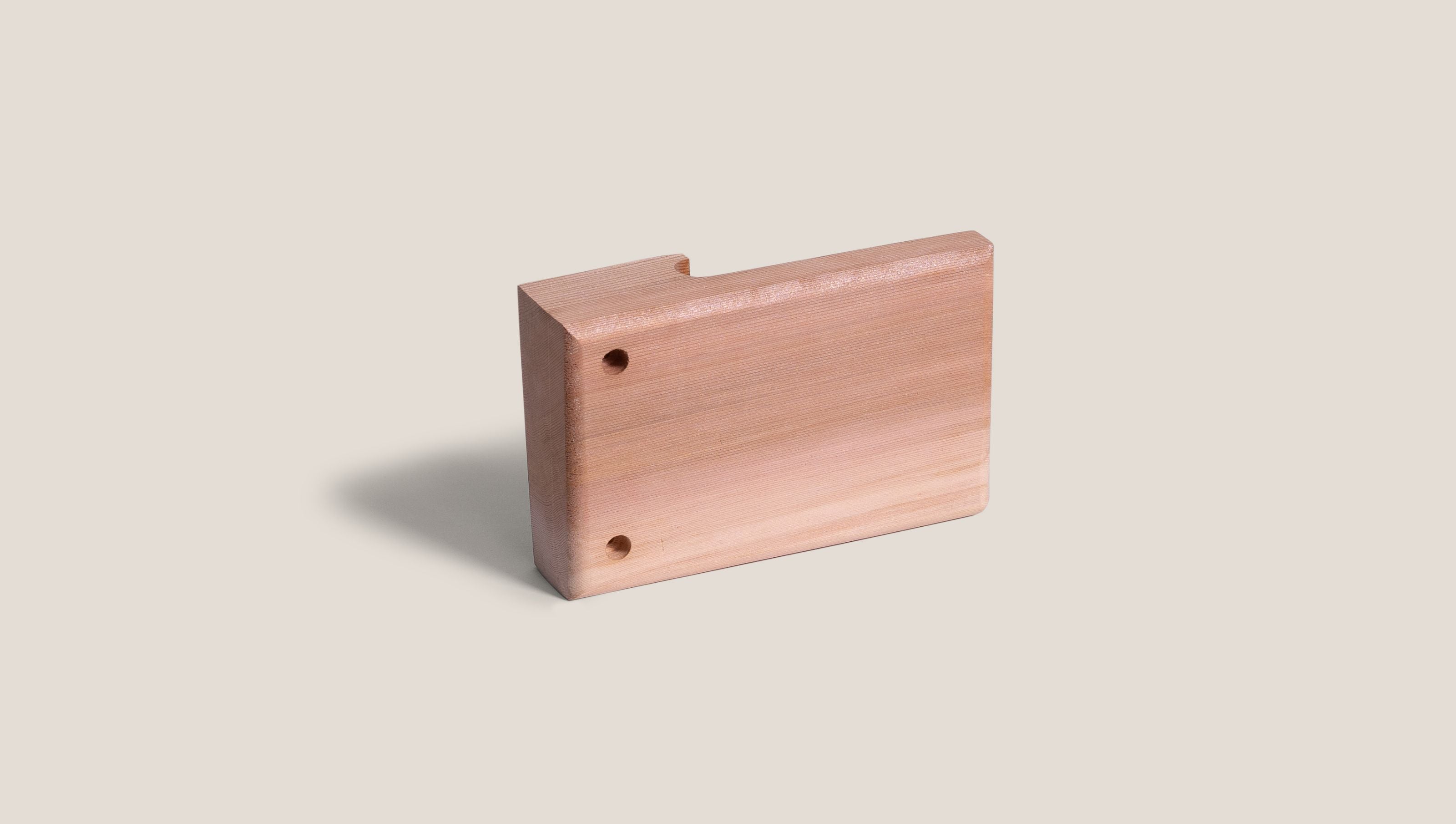 Custom Cedar Phone Mount | Easy Installation | Plunge Sauna